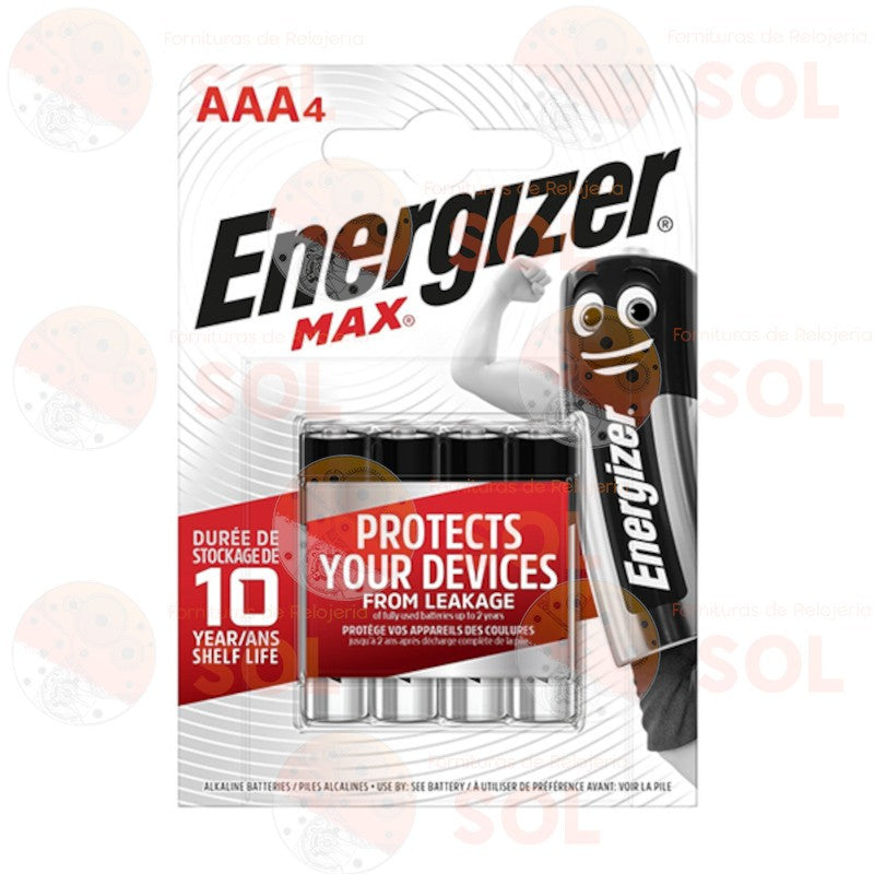 Blister Pila Energizer LR03 AAA – Fornitura Sol